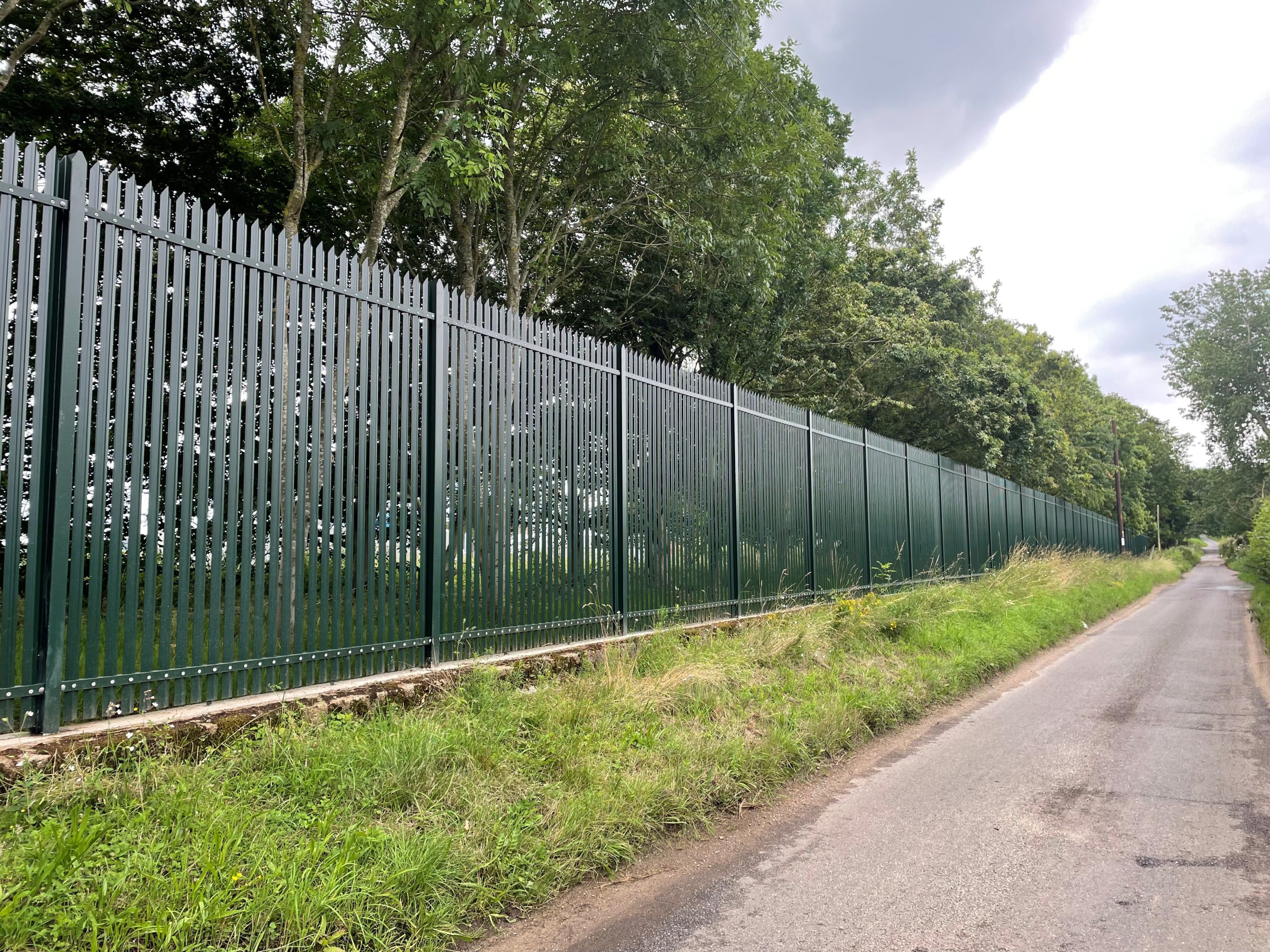 Protecting Water Utility Sites With Steel Palisade Fencing | Lochrin ...